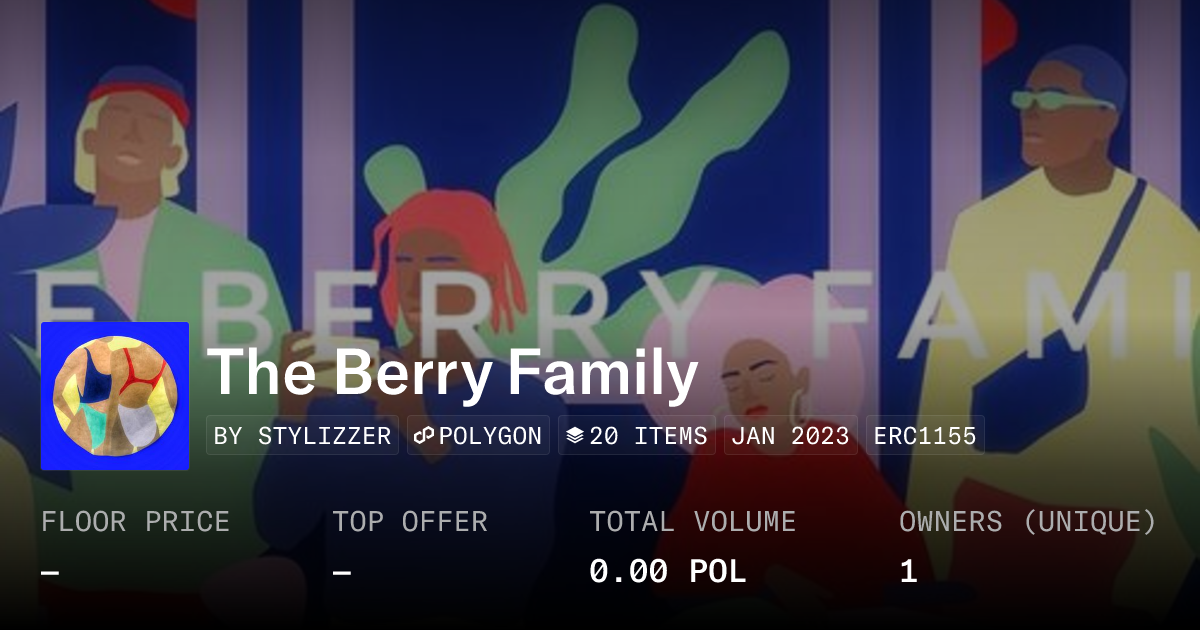 The Berry Family - Collection | OpenSea