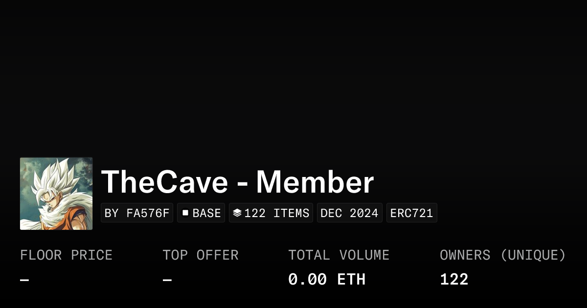 TheCave - Member - Collection | OpenSea