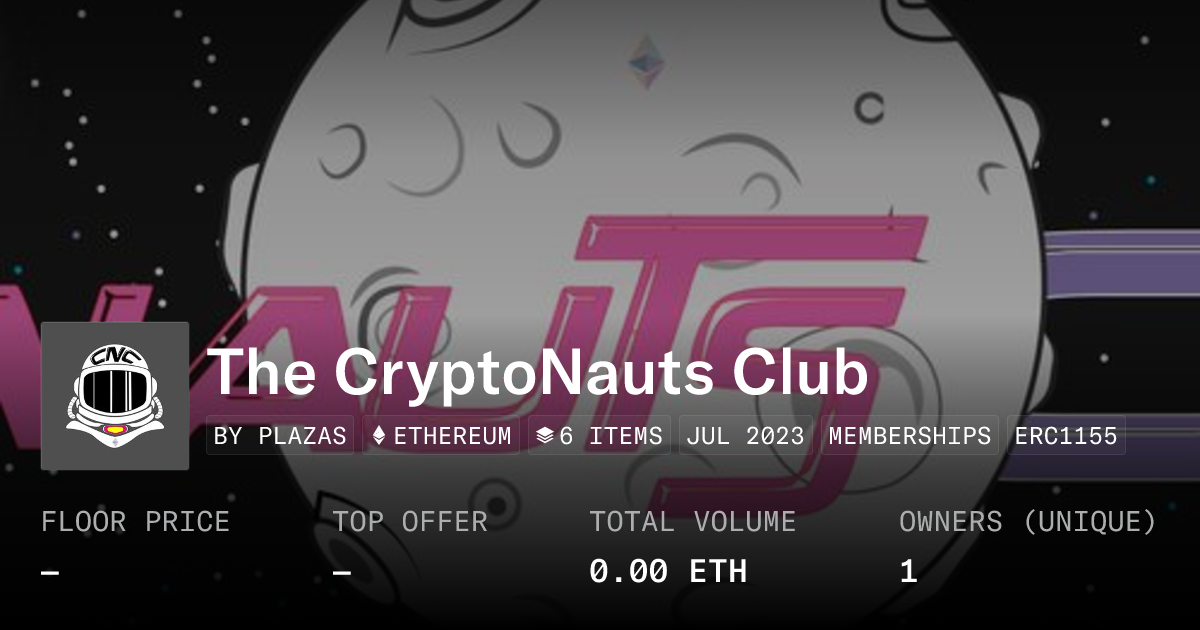 The CryptoNauts Club - Collection | OpenSea