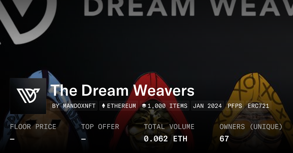 The Dream Weavers - Collection | OpenSea