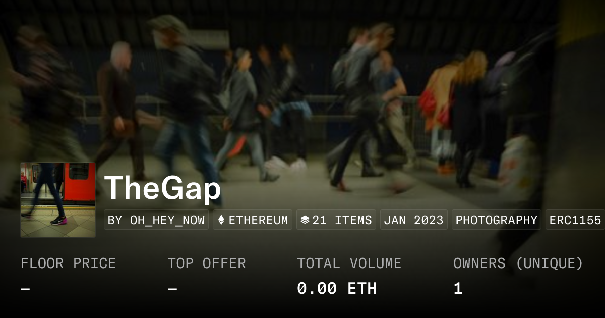 TheGap - Collection | OpenSea