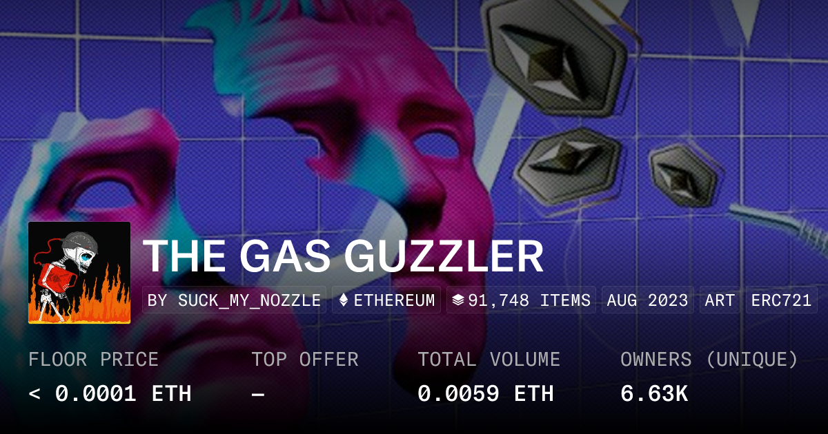 THE GAS GUZZLER - Collection | OpenSea