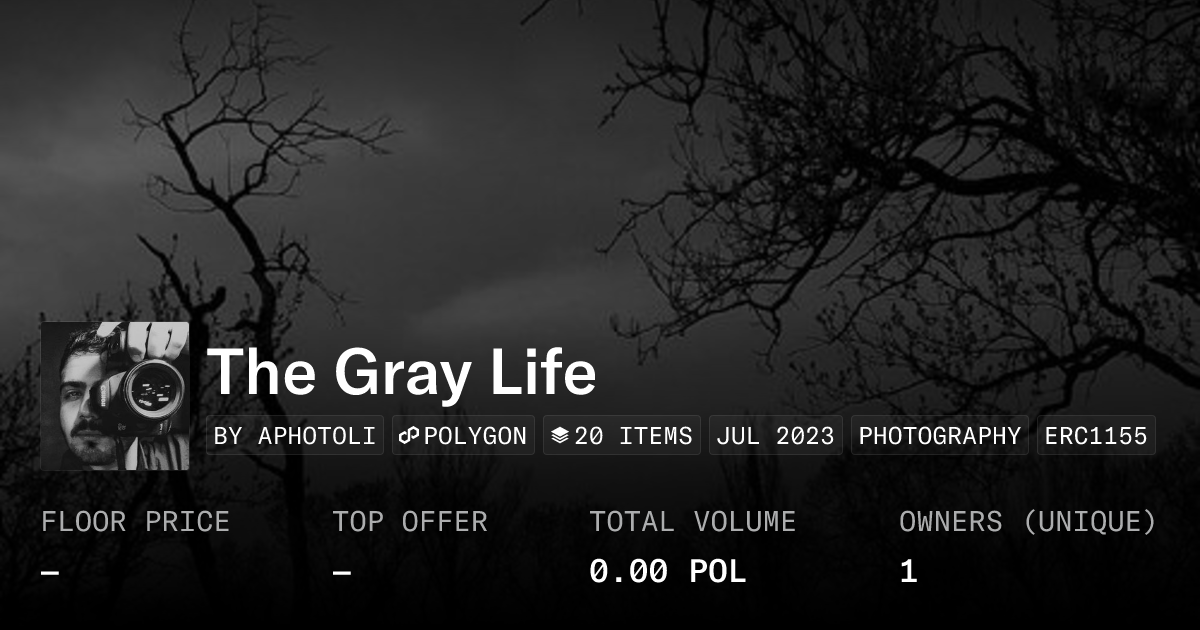 The Gray Life - Collection | OpenSea
