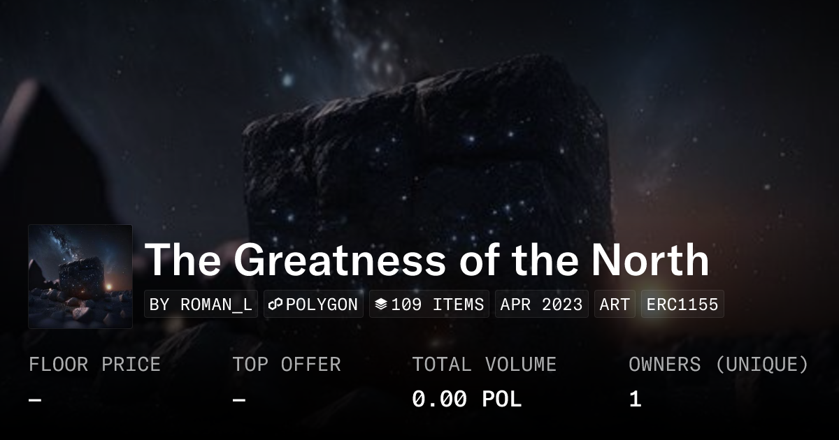 The Greatness of the North - Collection | OpenSea