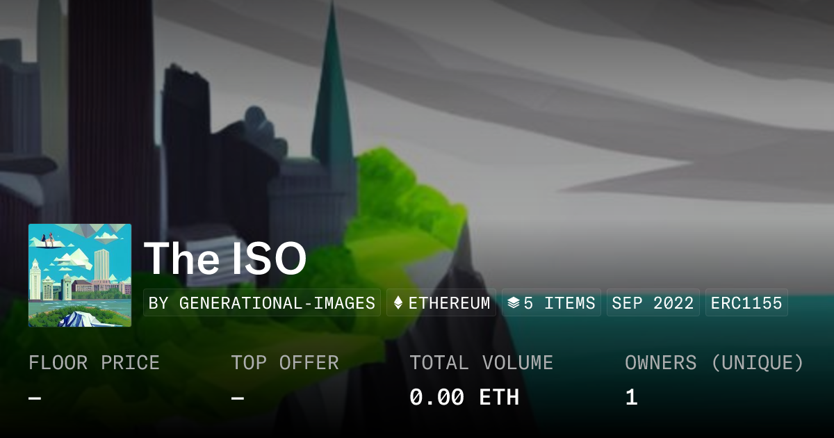 The ISO - Collection | OpenSea