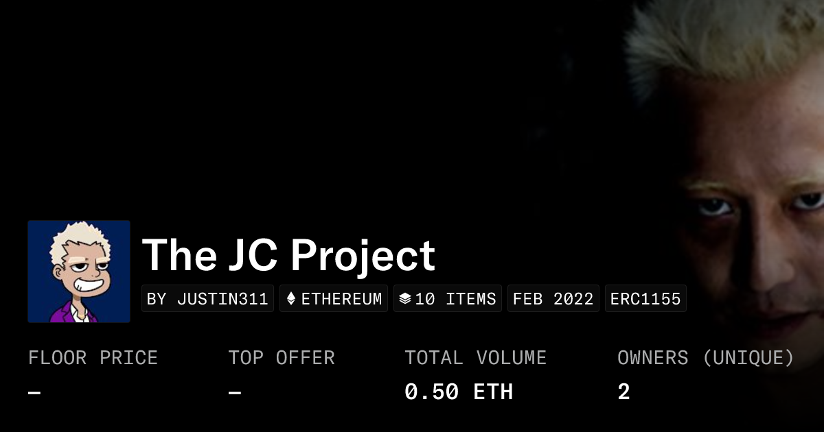 The JC Project - Collection | OpenSea