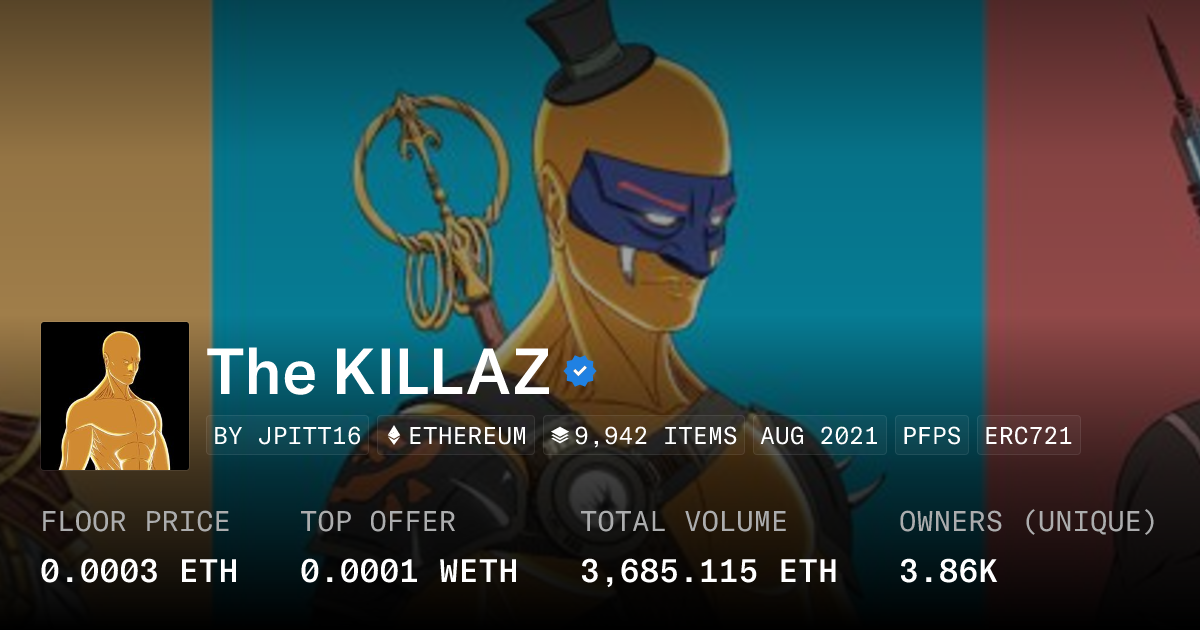 The KILLAZ - Collection | OpenSea