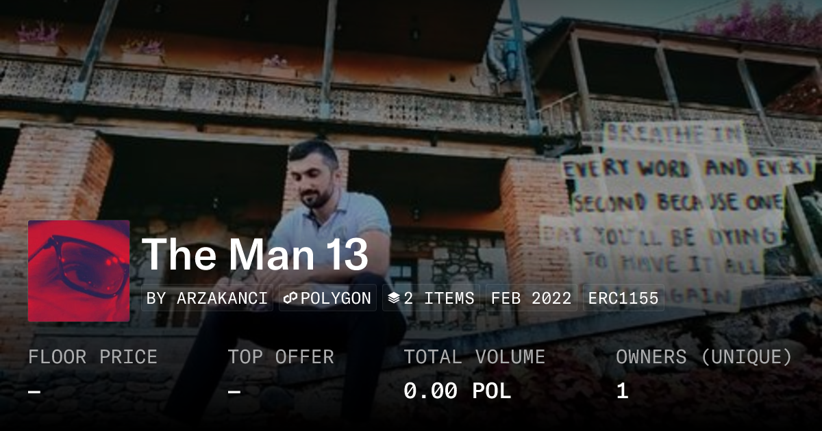 The Man 13 - Collection | OpenSea