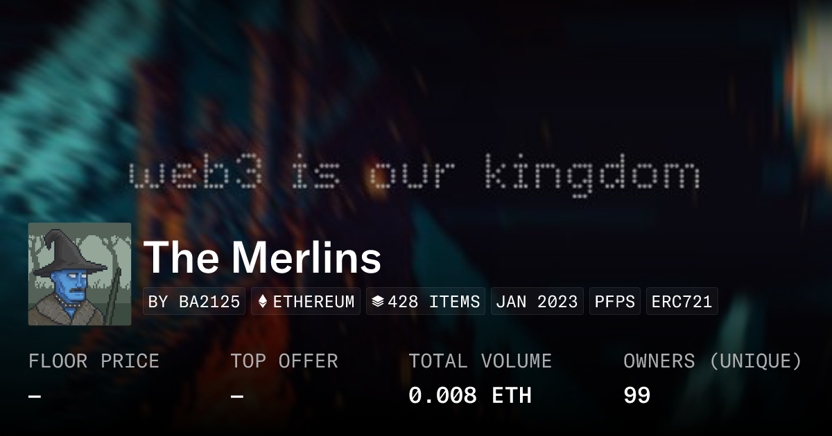 The Merlins - Collection | OpenSea