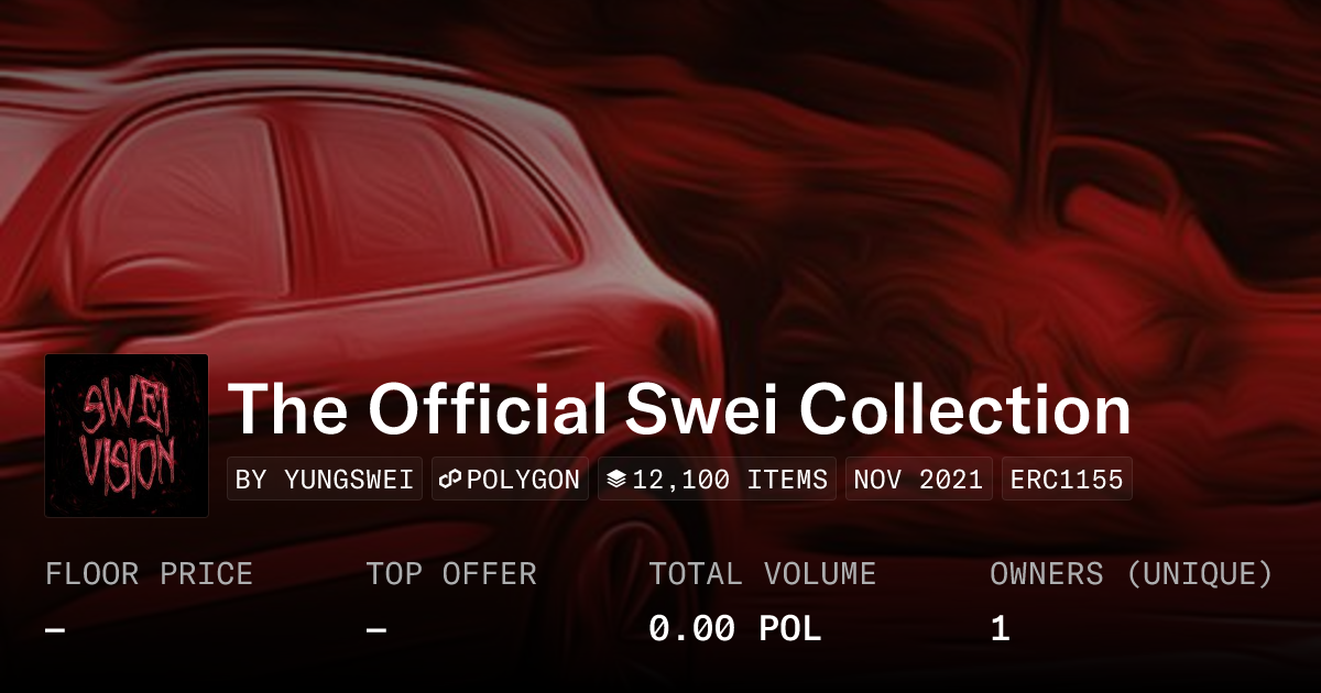 The Official Swei Collection - Collection | OpenSea