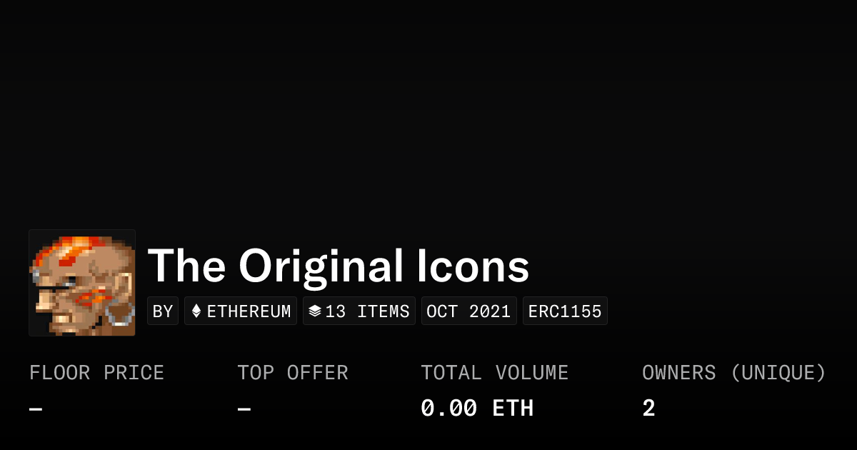 The Original Icons - Collection | OpenSea