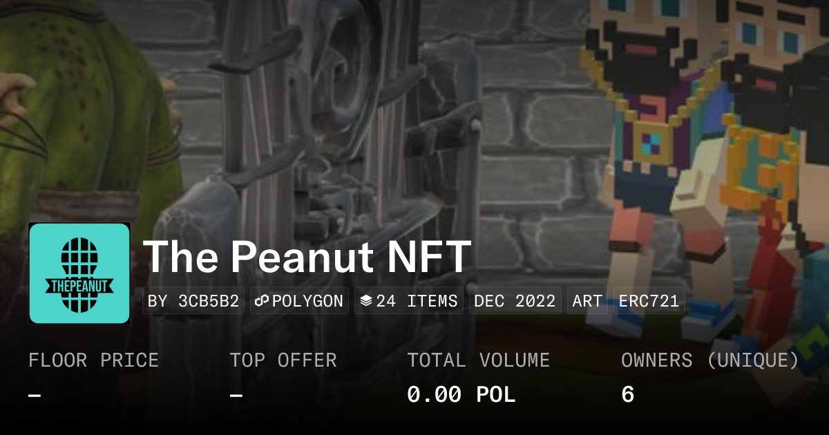 The Peanut NFT - Collection | OpenSea