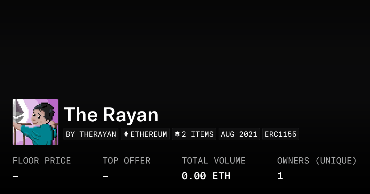 The Rayan - Collection | OpenSea