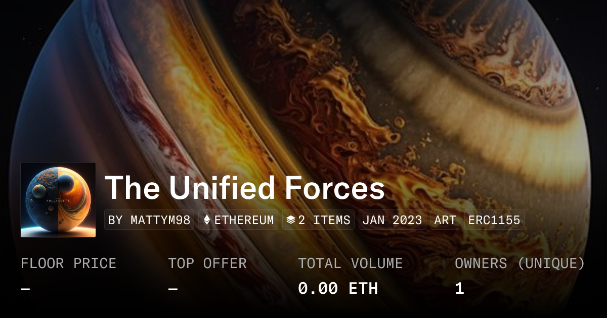 The Unified Forces - Collection | OpenSea