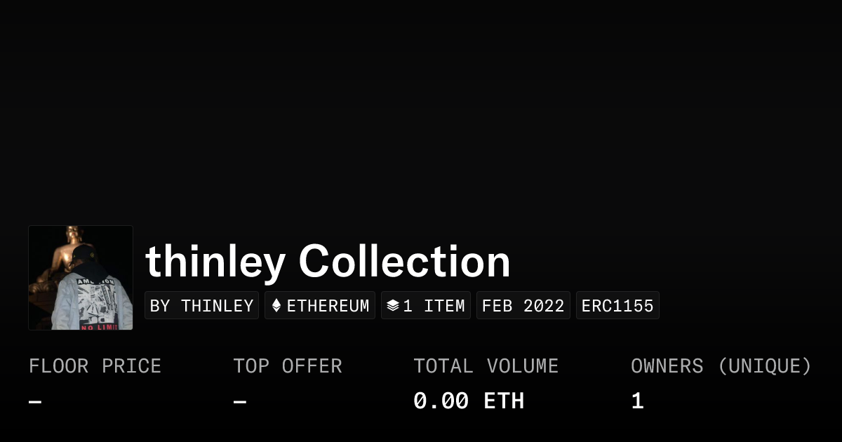 thinley Collection - Collection | OpenSea