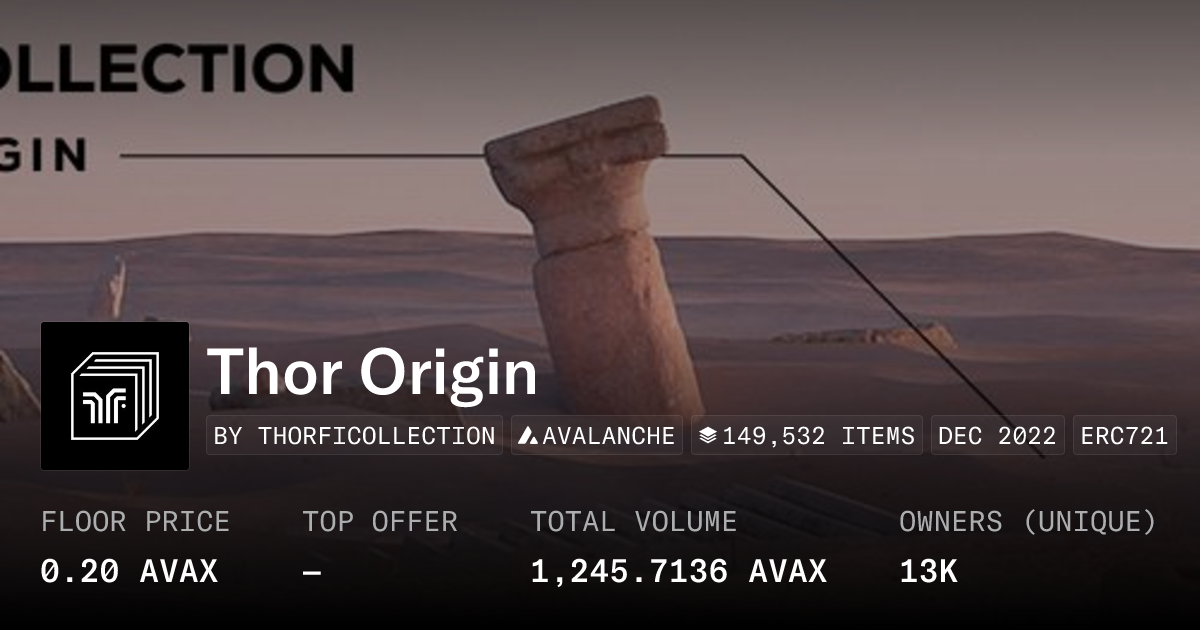 Thor Origin - Collection | OpenSea