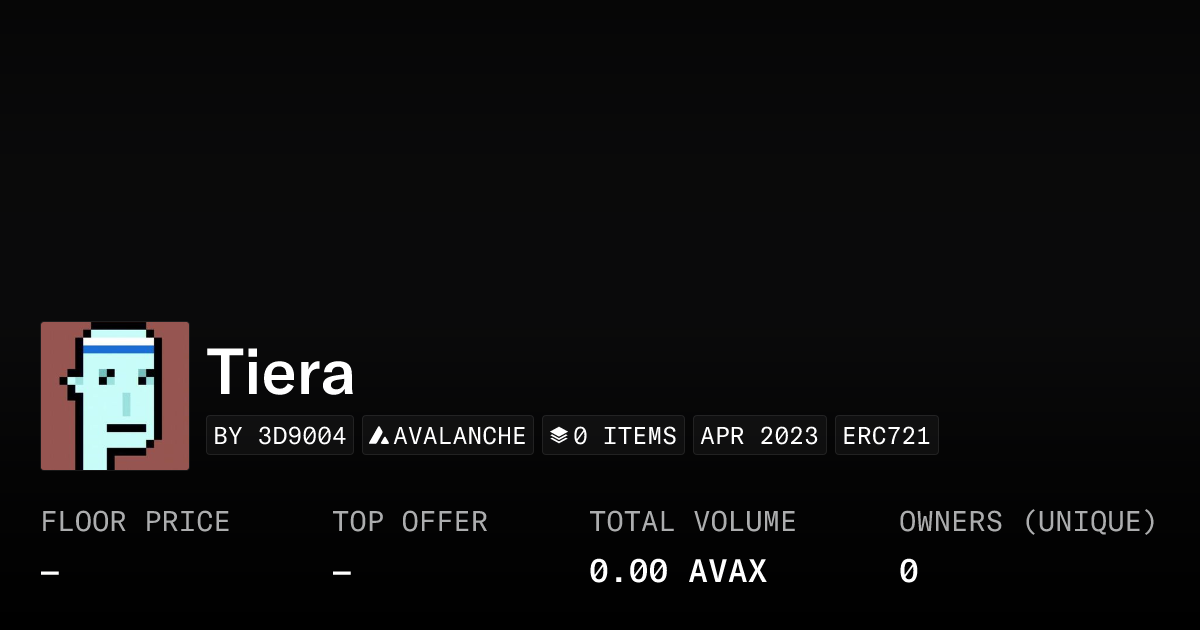 Tiera - Collection | OpenSea