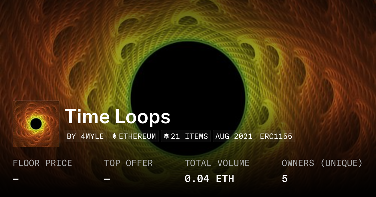Time Loops - Collection | OpenSea