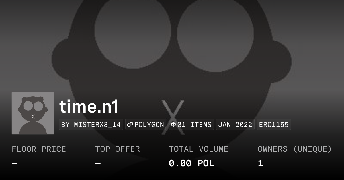 time.n1 - Collection | OpenSea
