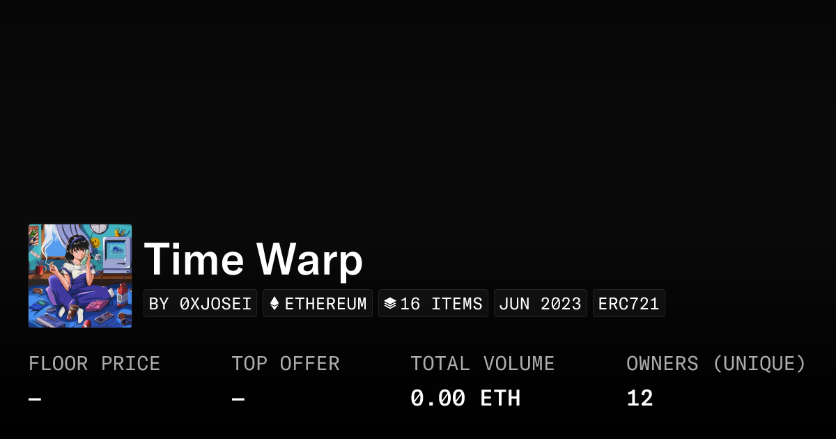 Time Warp - Collection | OpenSea