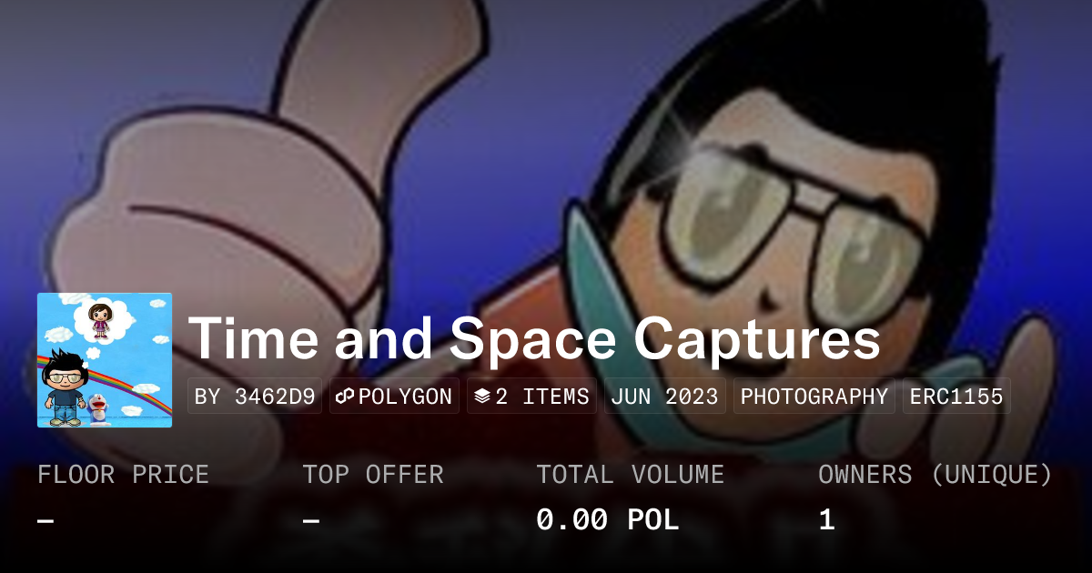 Time and Space Captures - Collection | OpenSea