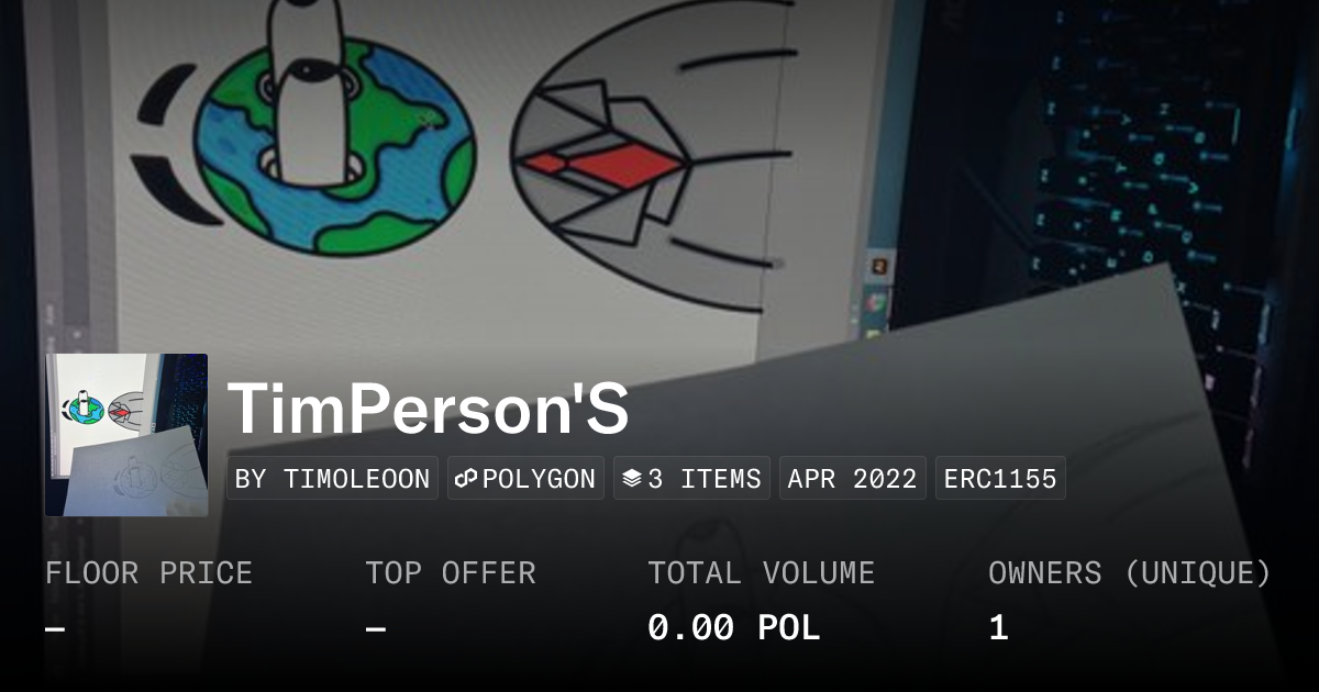TimPerson'S - Collection | OpenSea