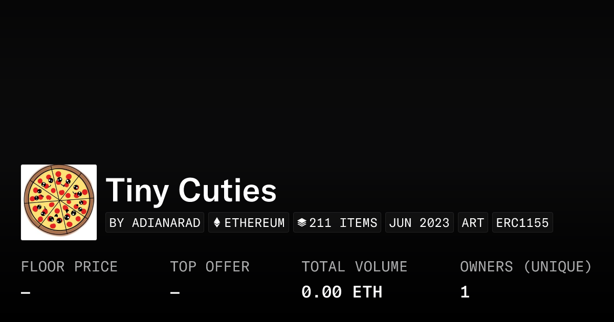 Tiny Cuties - Collection | OpenSea