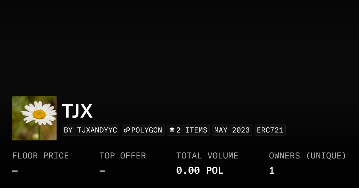 TJX - Collection | OpenSea