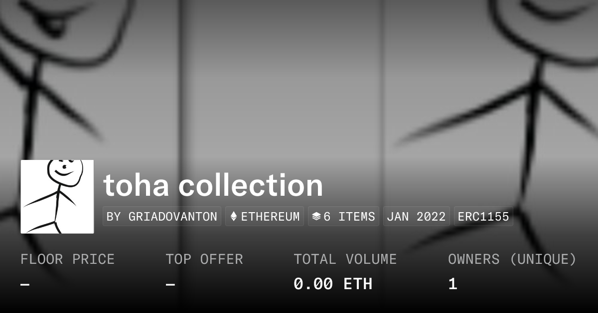 toha collection - Collection | OpenSea
