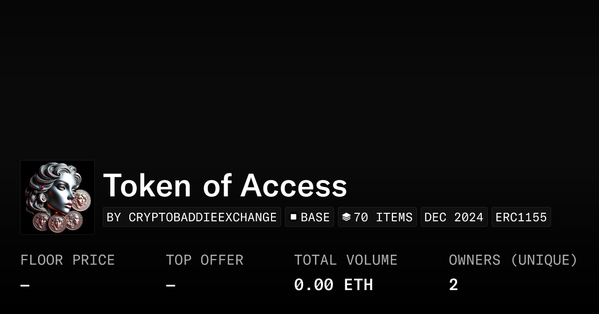 Token of Access - Collection | OpenSea