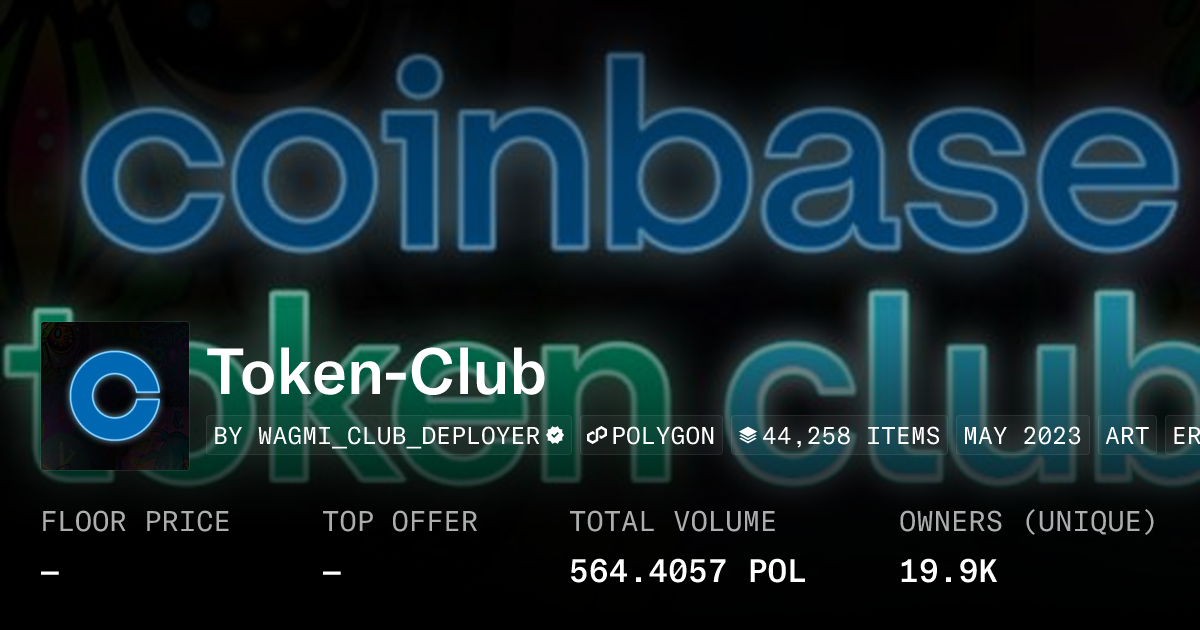 Token-Club - Collection | OpenSea