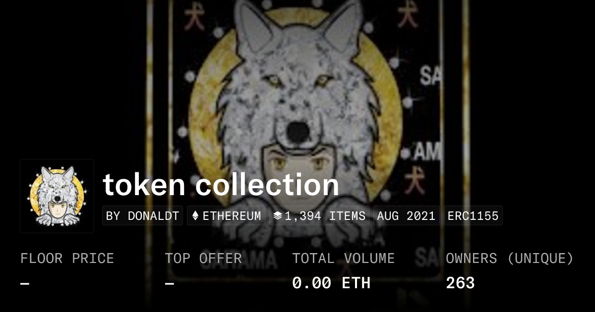 token collection - Collection | OpenSea
