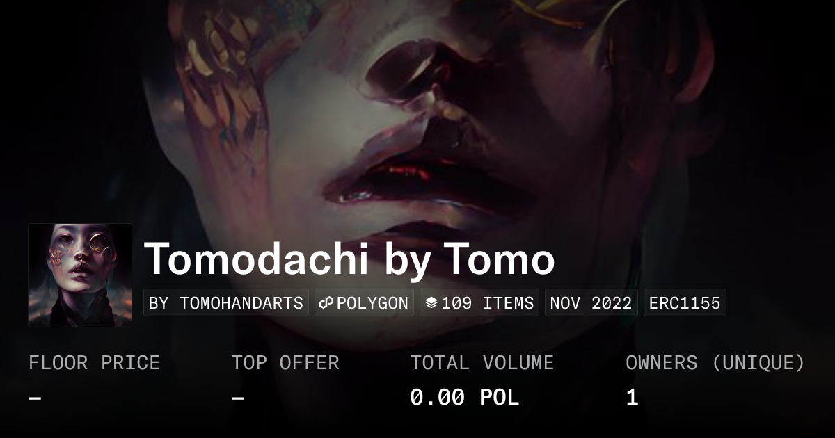 Tomodachi by Tomo - Collection | OpenSea