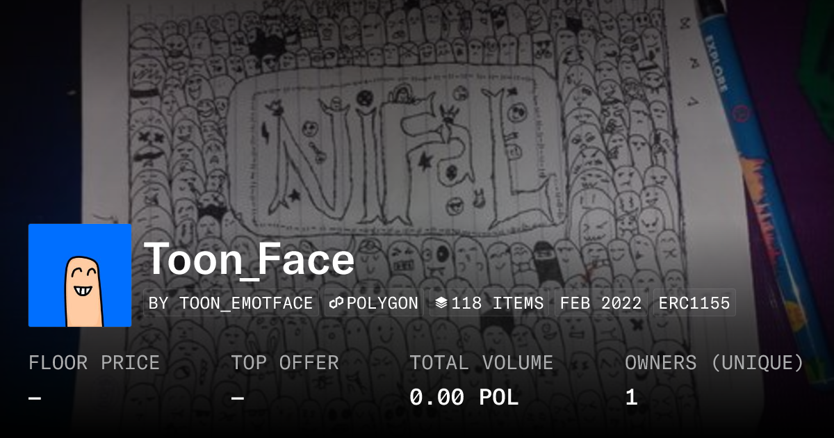 Toon_Face - Collection | OpenSea