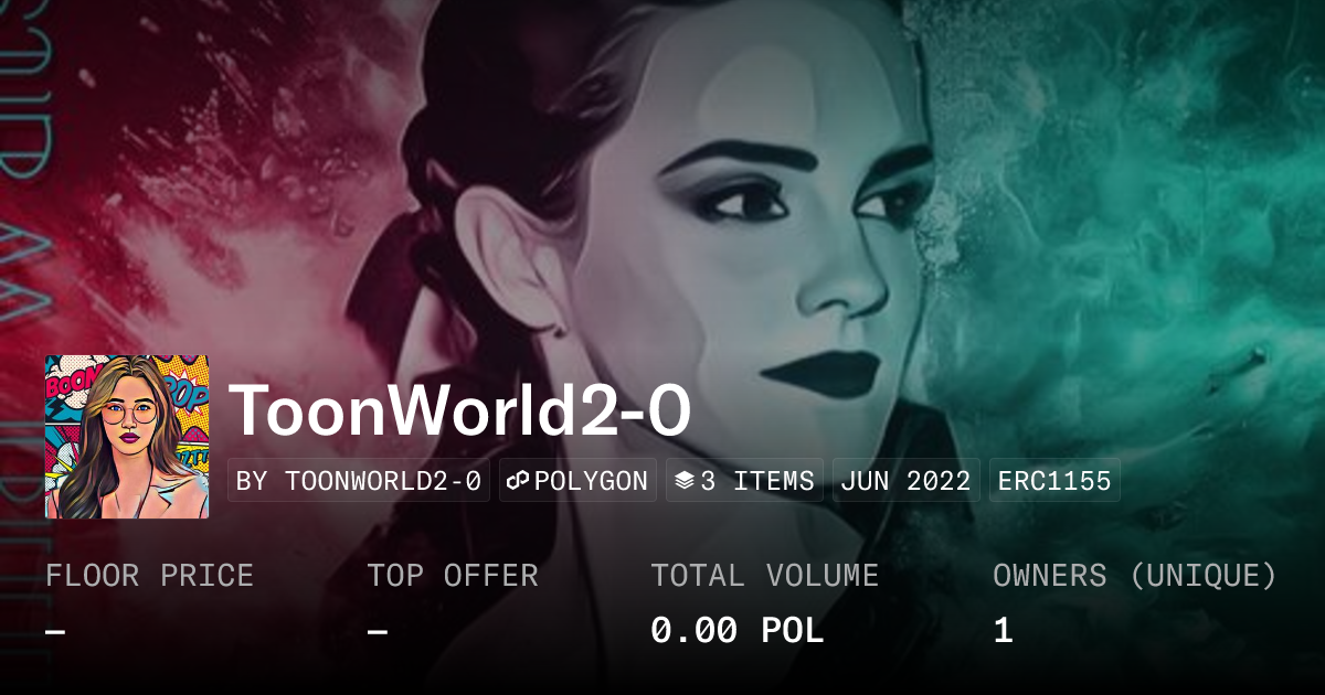 ToonWorld2-0 - Collection | OpenSea