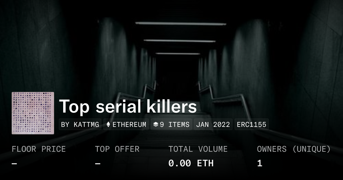 Top serial killers - Collection | OpenSea