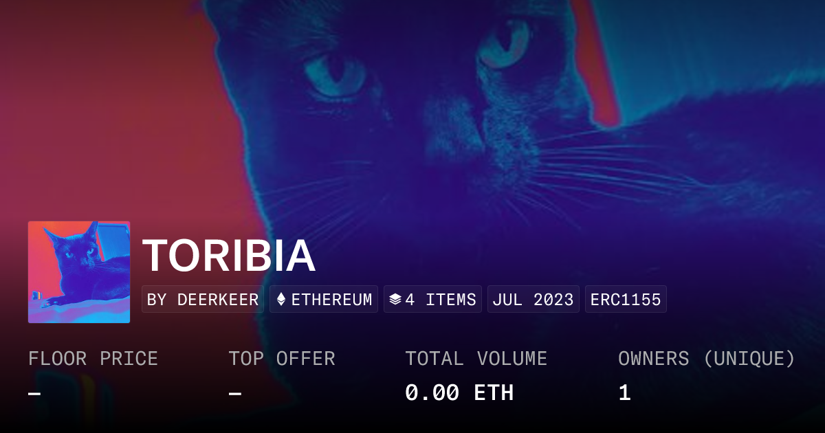 TORIBIA - Collection | OpenSea