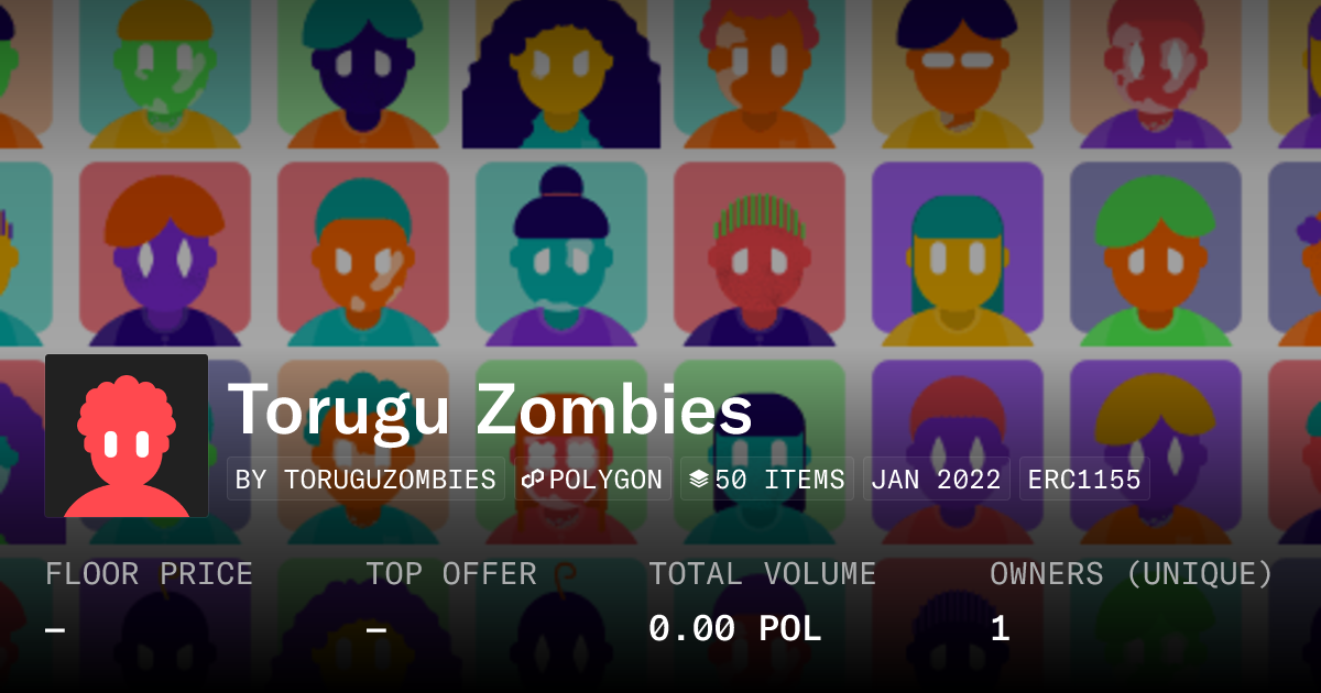 Torugu Zombies - Collection | OpenSea
