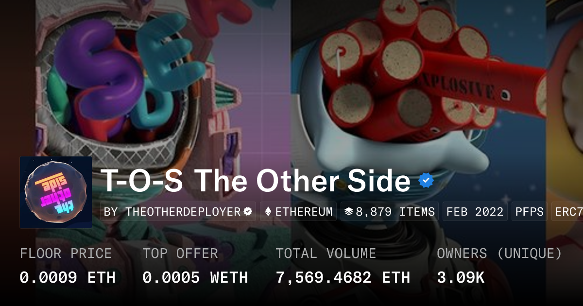 T-O-S The Other Side - Collection | OpenSea