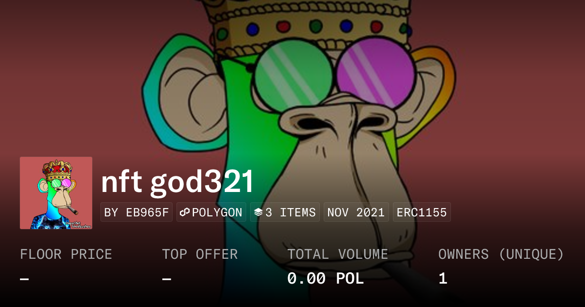 nft god321 - Collection | OpenSea
