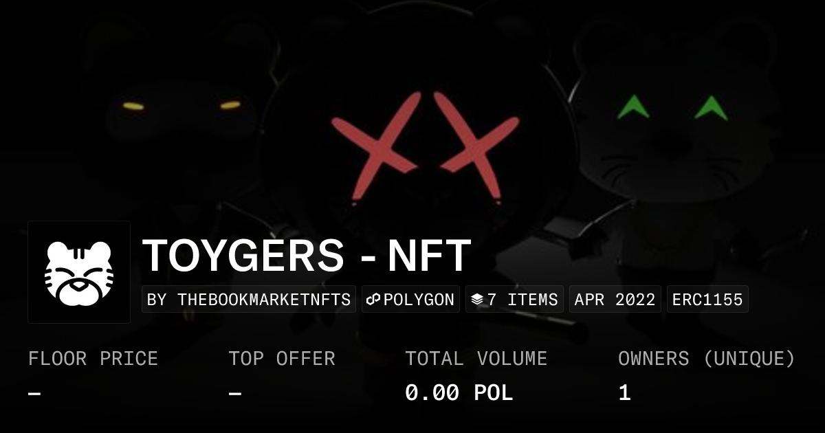 TOYGERS - NFT - Collection | OpenSea