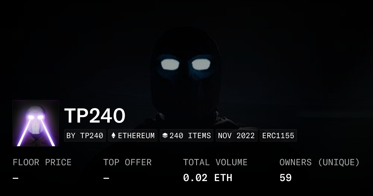 TP240 - Collection | OpenSea