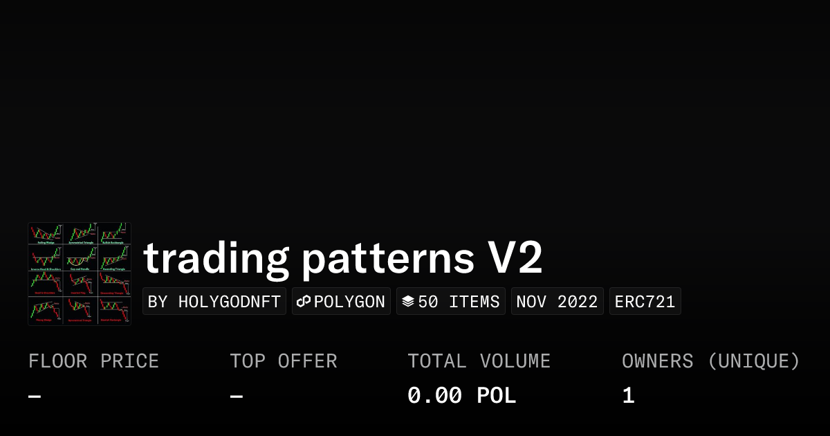 trading patterns V2 - Collection | OpenSea