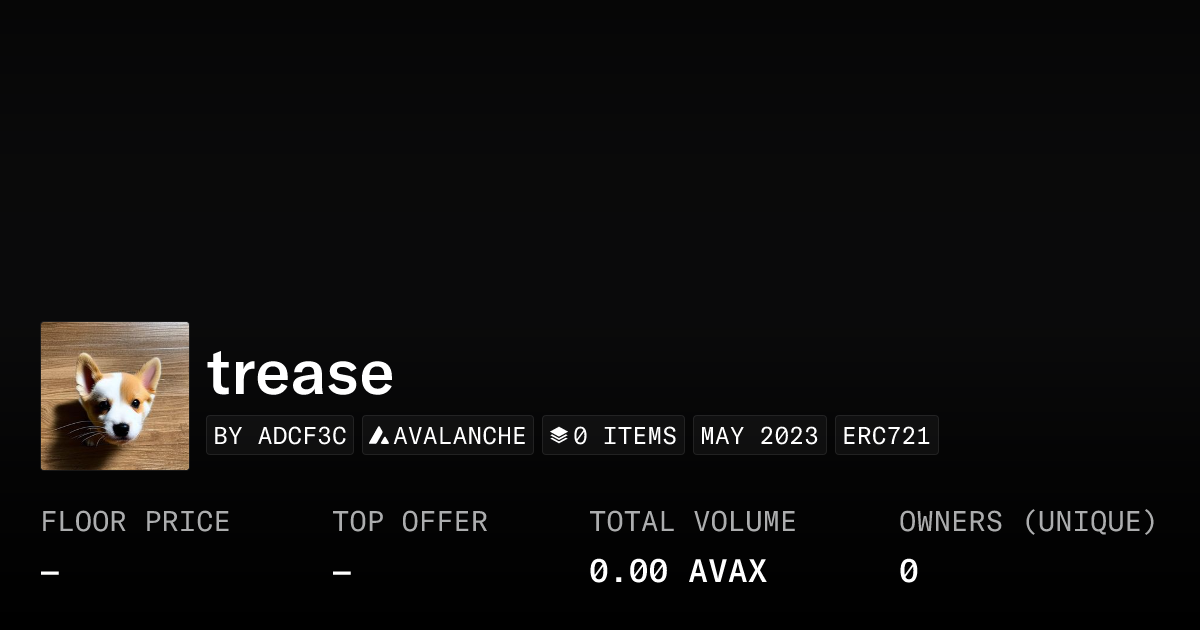 trease - Collection | OpenSea