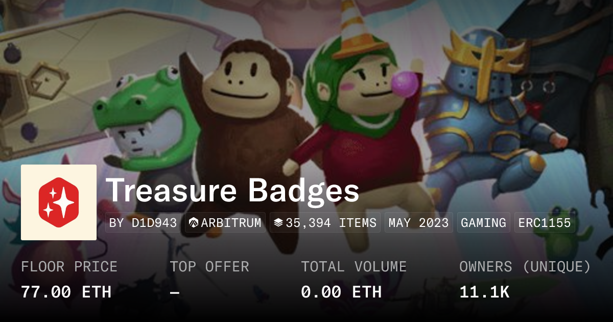 Treasure Badges - Collection | OpenSea