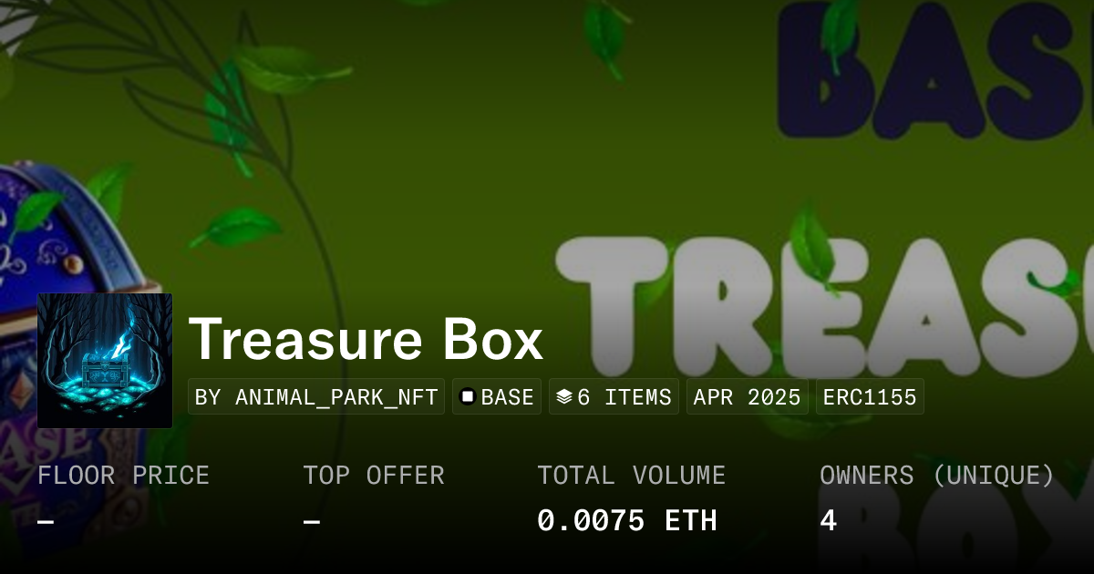 Treasure Box - Collection | OpenSea