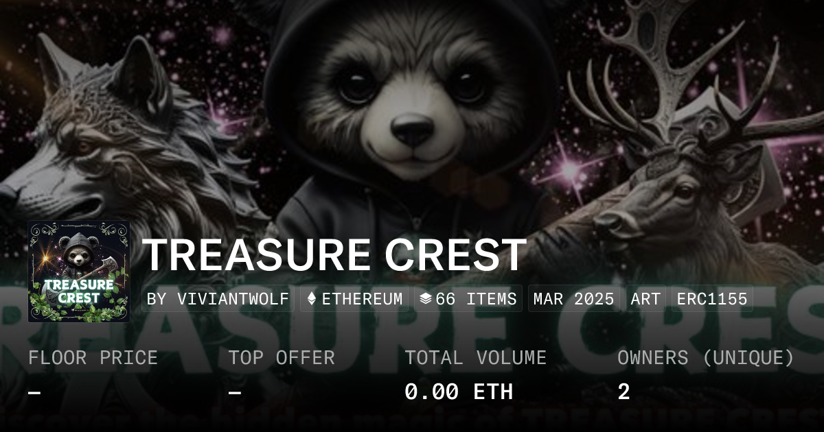 TREASURE CREST - Collection | OpenSea