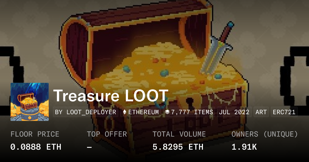 Treasure LOOT - Collection | OpenSea