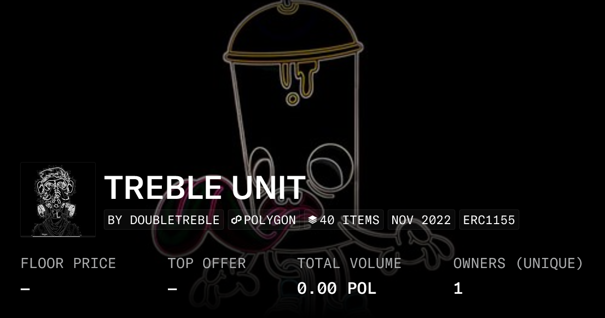TREBLE UNIT - Collection | OpenSea