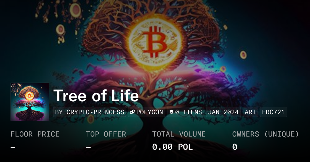 Tree of Life - Collection | OpenSea